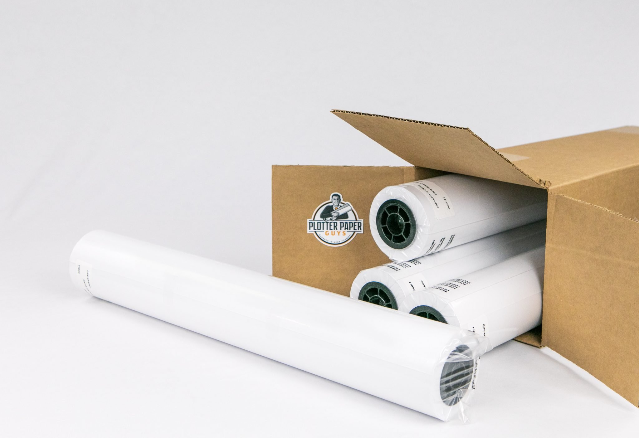 24 lb Inkjet Uncoated Bond Paper - 17" x 150' - Plotter Paper Guys