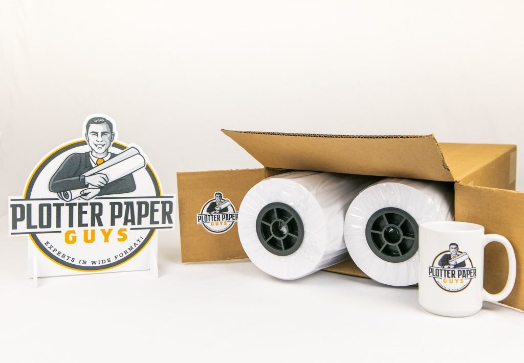 40 lb Uncoated Bond Paper - 17" x 200' - Plotter Paper Guys