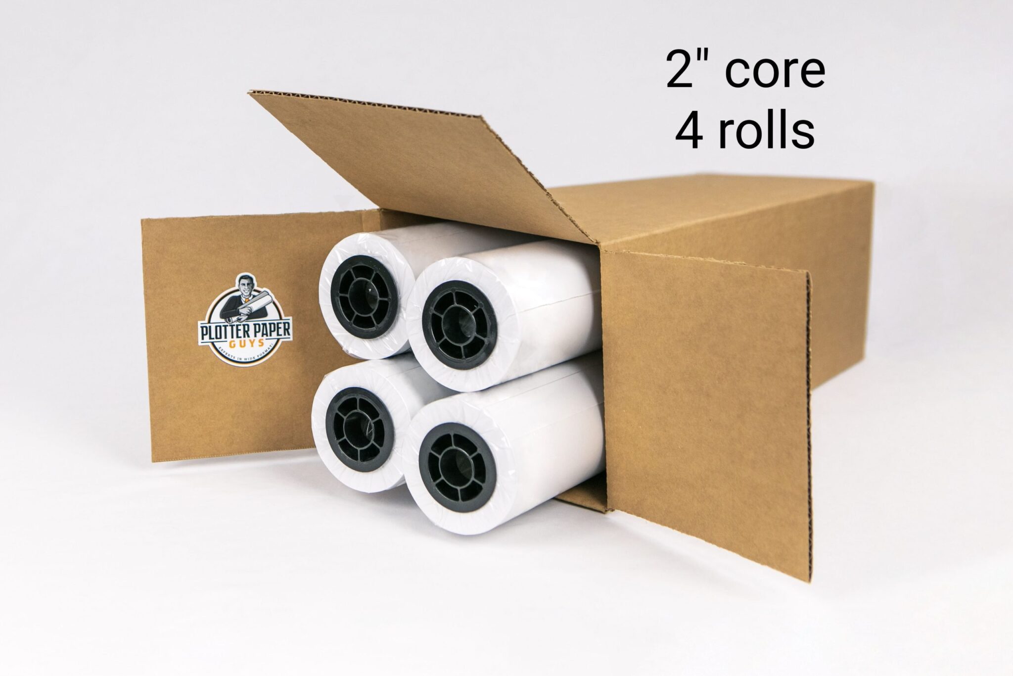 24 lb Coated Inkjet Bond Paper - 44" x 150' - Plotter Paper Guys®