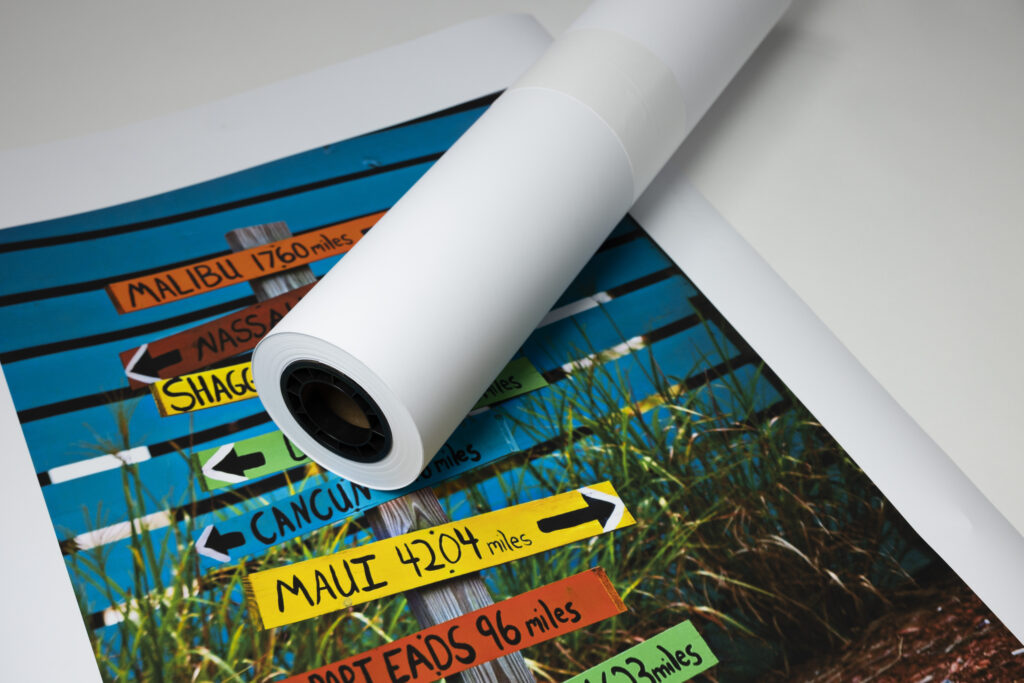 46 lb Heavyweight Coated Bond Paper - 36" x 100' (3" core) - Plotter ...