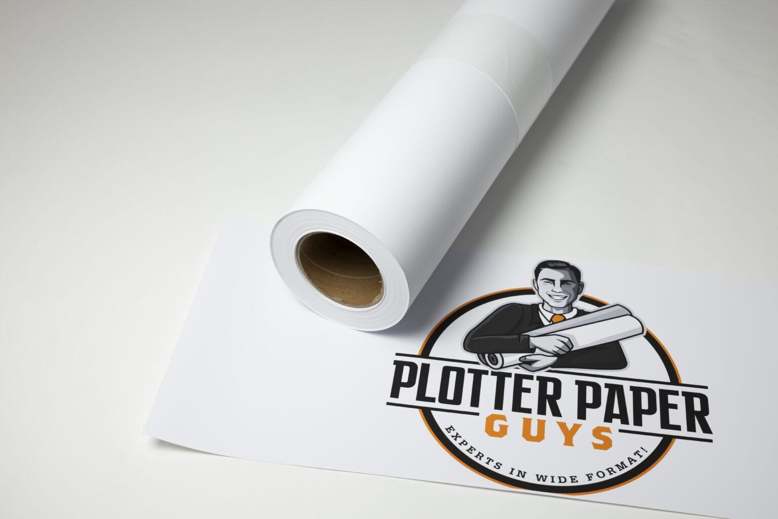 5 Mil Matte Adhesive Vinyl - 24" x 100' (2" core) - Plotter Paper Guys®